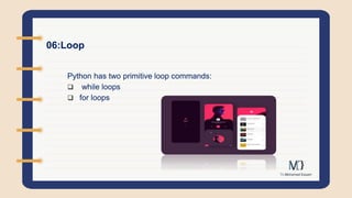 Python basic syntax | PPTX