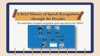 Speech Analysis | PPTX | Digital Audio | Computer Software and Applications