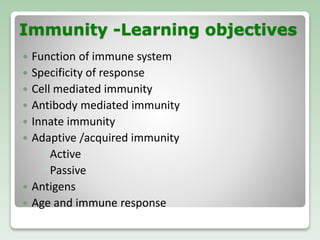 1. immunity 2017 (1).pptx | Infectious Diseases | Diseases and Conditions