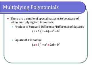 1.4 Polynomials | PDF