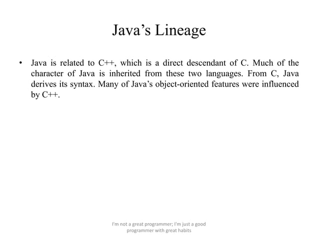 history and evaluation of java.pptx