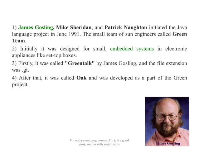 history and evaluation of java.pptx