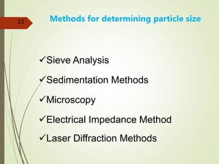Particle size analysis in food industry.pptx