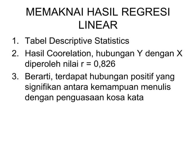 CARA INTERPRETASI-ANALISIS REGRESI.ppt