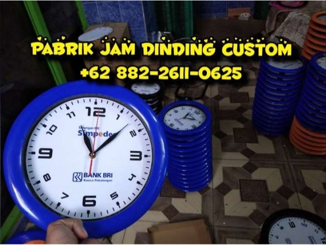 0895-2669-3546 | Pabrik Jam Dinding Jogja | PPTX