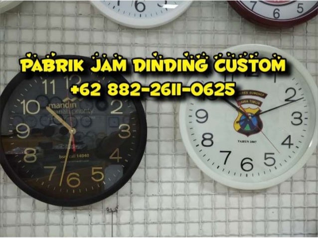 0895-2669-3546 | Jam Dinding Souvenir Surabaya | PPTX