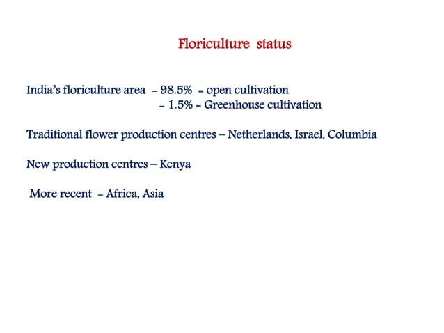 Introduction to Floriculture | PDF | Gardening | Home & Garden