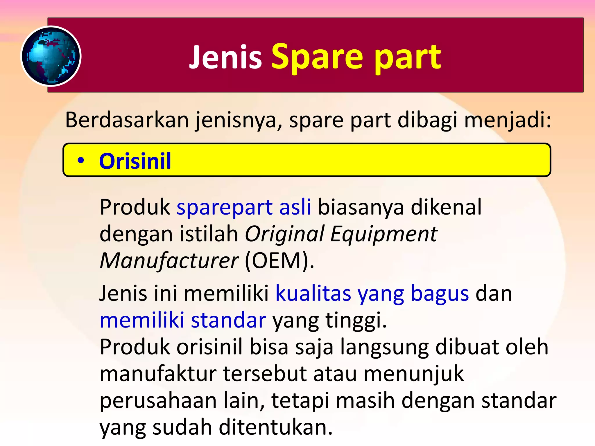 Spare Part Management System_ Training "SPARE PART MANAGEMENT, Coding ...