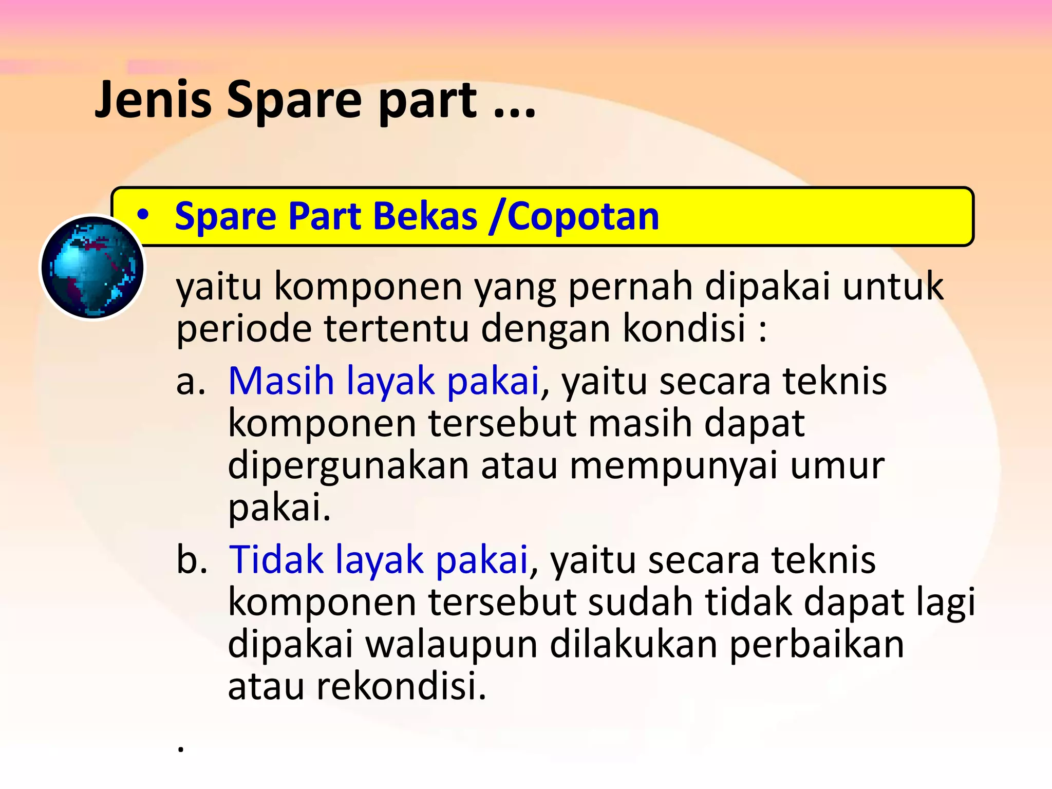 Spare Part Management System_ Training "SPARE PART MANAGEMENT, Coding ...
