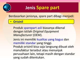 Spare Part Management System_ Training "SPARE PART MANAGEMENT, Coding ...
