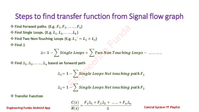 Signal Flow Graph Examples | PPT