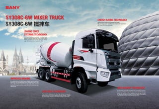 SANY Transit Mixer SY308C-6W | PDF