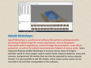 Digital photogrammetry software.pptx