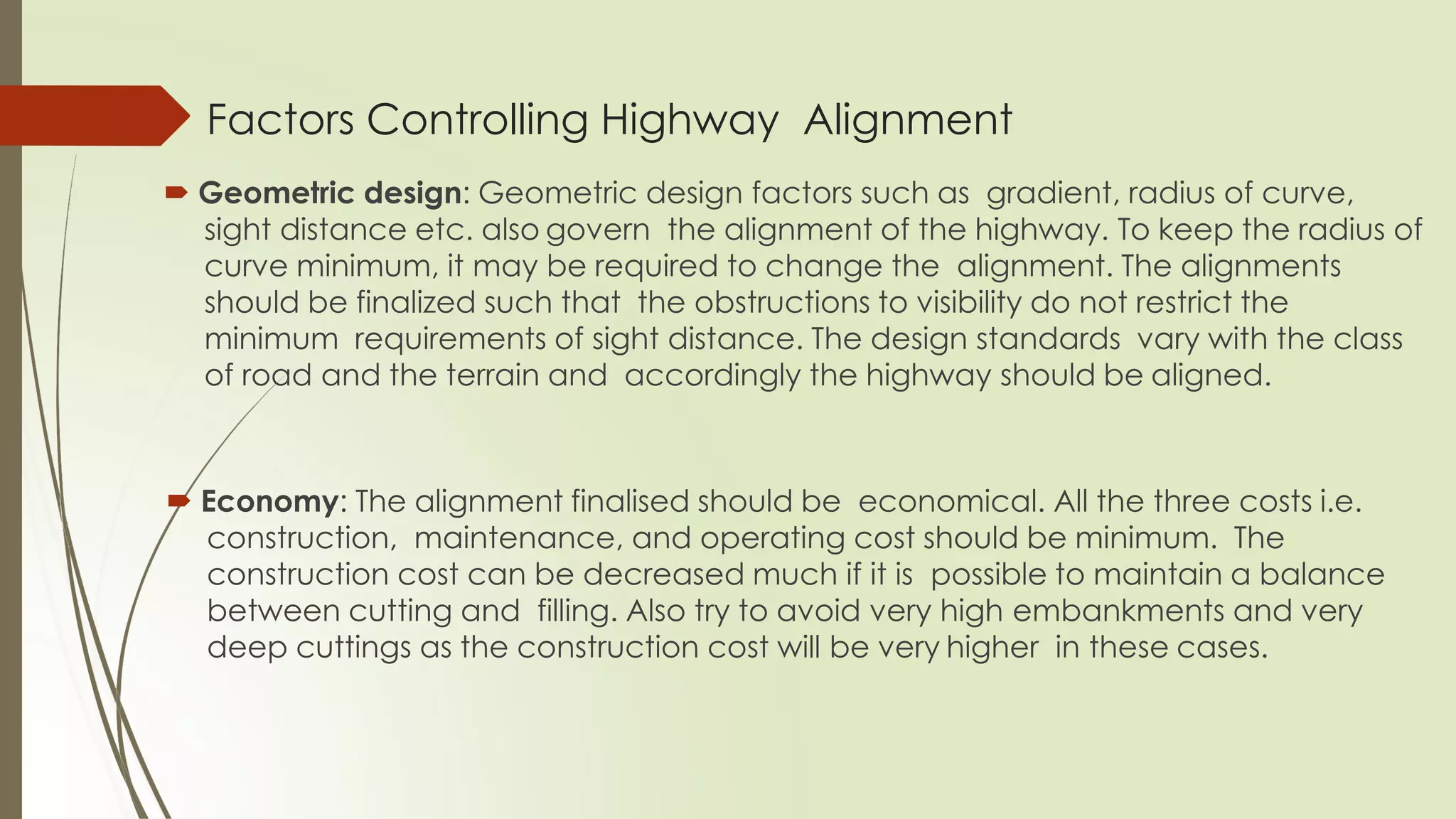 1. ii Highway Alignment,, Engineering Survey and feasibility study.pdf