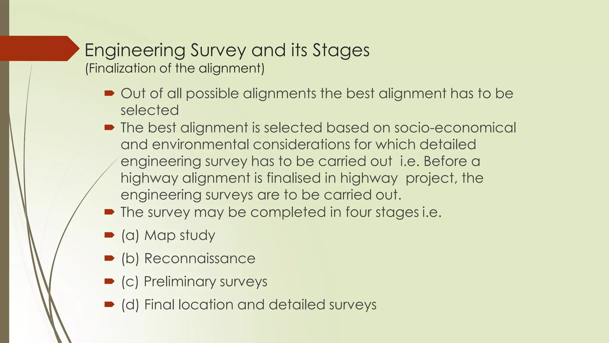 1. ii Highway Alignment,, Engineering Survey and feasibility study.pdf