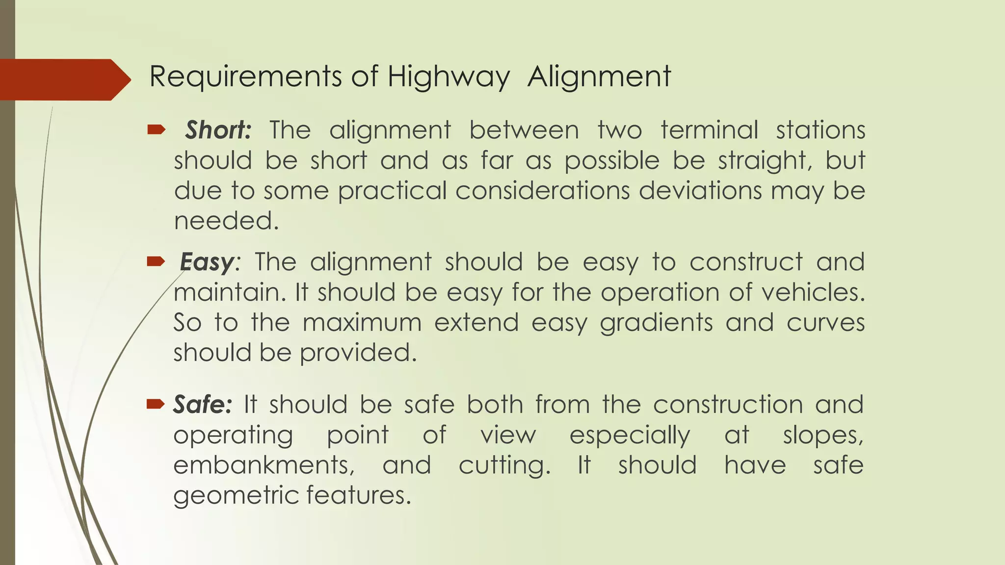 1. ii Highway Alignment,, Engineering Survey and feasibility study.pdf
