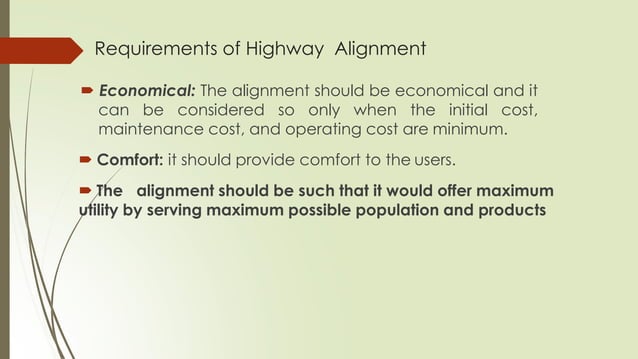 1. ii Highway Alignment,, Engineering Survey and feasibility study.pdf ...