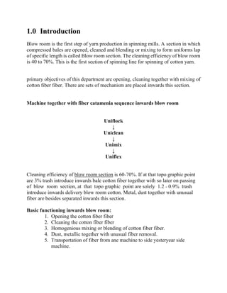 1.0 Details study of the Blow-room line ..pdf