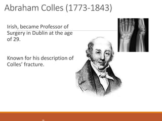 A Brief History of Orthopaedics | PPTX