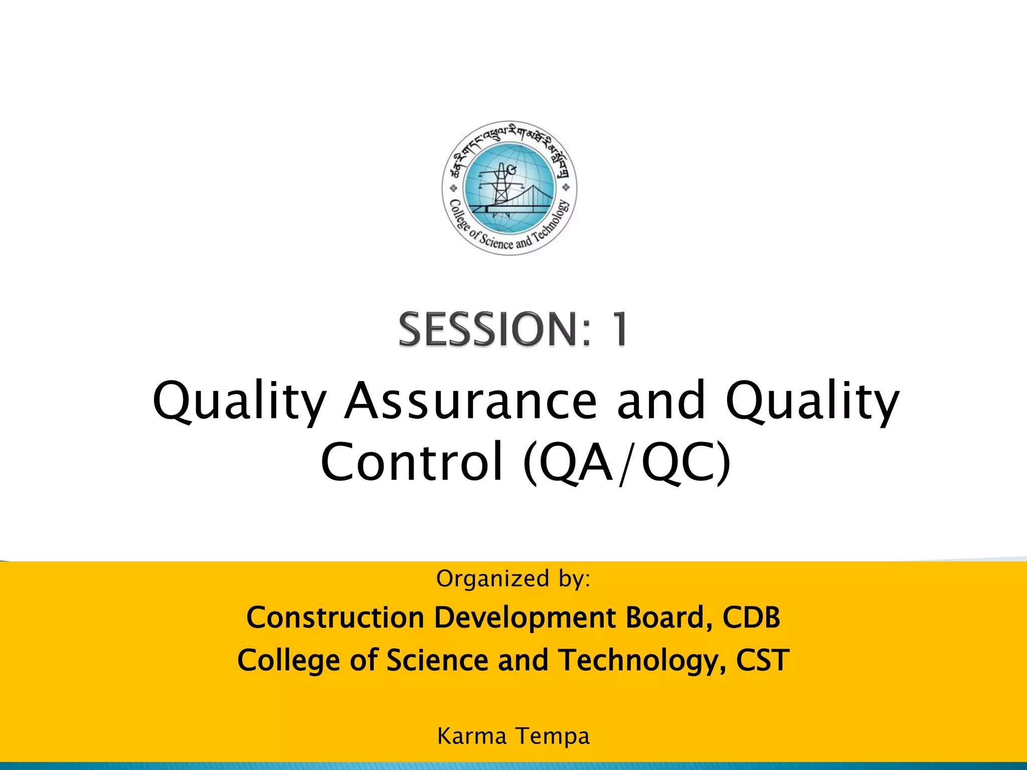1. Quality Assurance and Quality Control.pdf