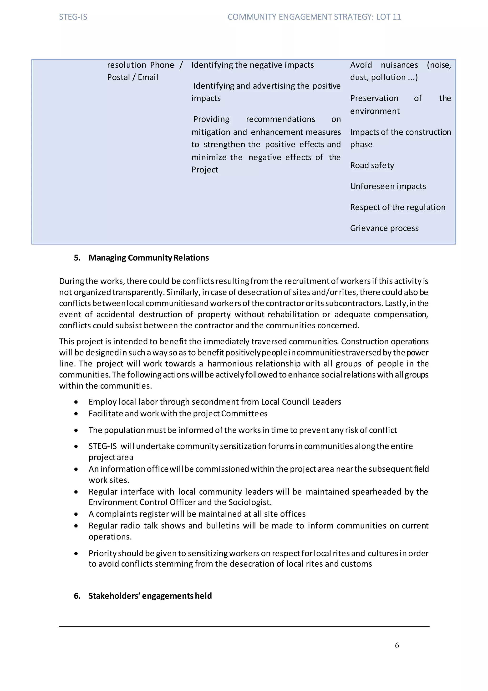 Community Engagement and grievance management strategy.docx