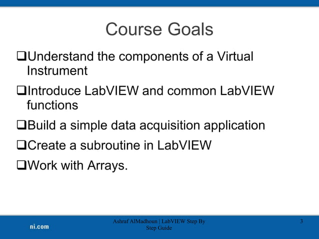 1.1 LabVIEW Step By Step Guide Final.pdf.pdf | Computing | Technology & Computing