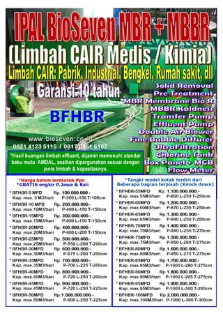 Update Ags'22 - Pricelist BioSeven Septic tank (BFS & BFH series).pdf