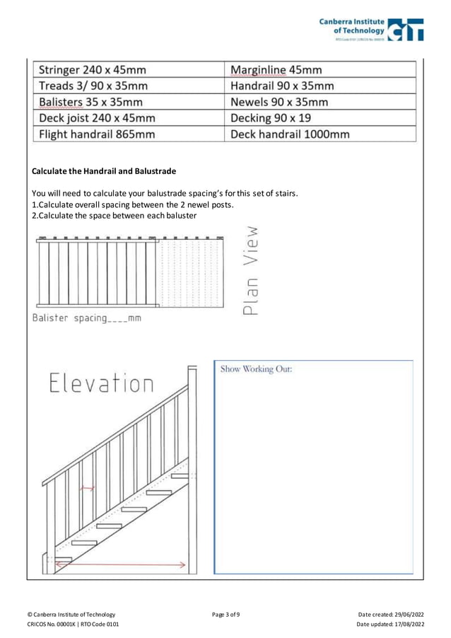 Practical assessment-Construct, assemble and install timber external ...