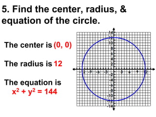 1.5 - equations of circles.ppt