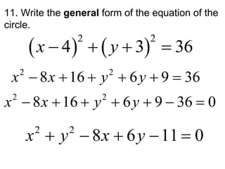 1.5 - equations of circles.ppt
