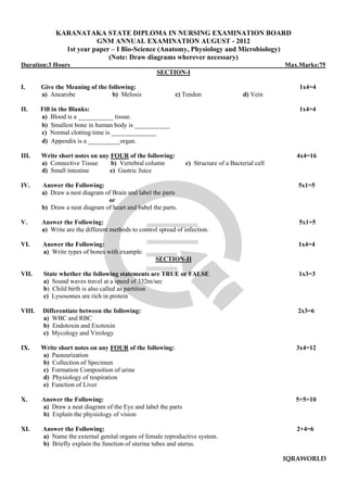 1.1 anatomy & physiology papers QP.pdf