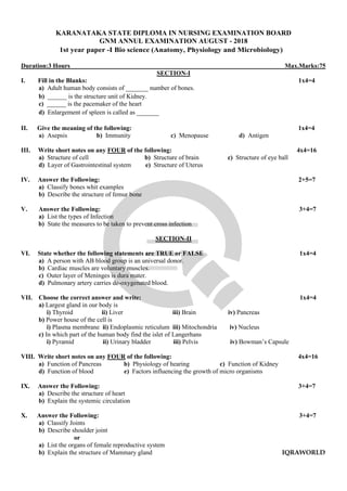 1.1 anatomy & physiology papers QP.pdf