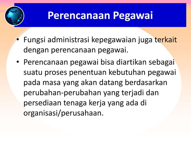 Pengelolaan Administrasi Kepegawaian para Karyawan _Pelatihan "Peran ...