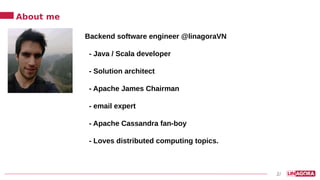 Room 1 - 1 - Benoit TELLIER - On premise email inbound service with Apache James | PPT