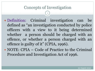 1. Concepts of Investigation.ppt