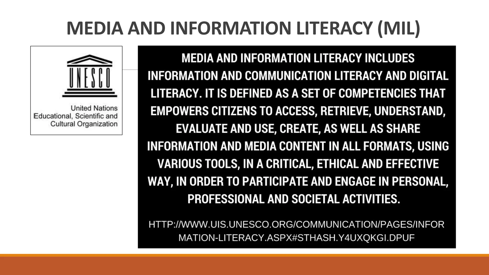 1.MIL 1. Introduction to MIL (Part 1)-Communication, Media, Information ...