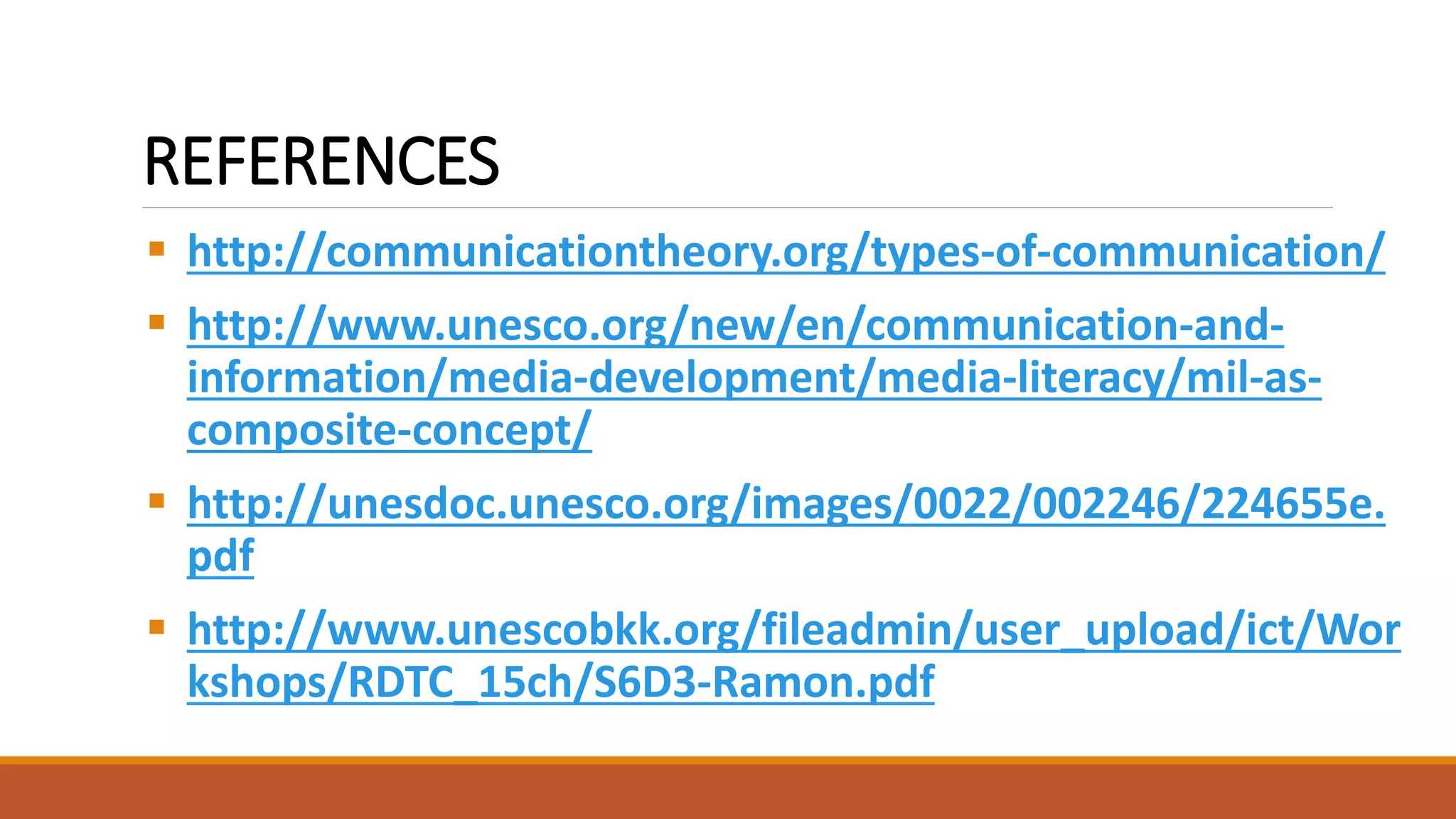 1.MIL 1. Introduction to MIL (Part 1)-Communication, Media, Information ...