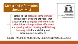 1.MIL 1. Introduction to MIL (Part 1)-Communication, Media, Information ...