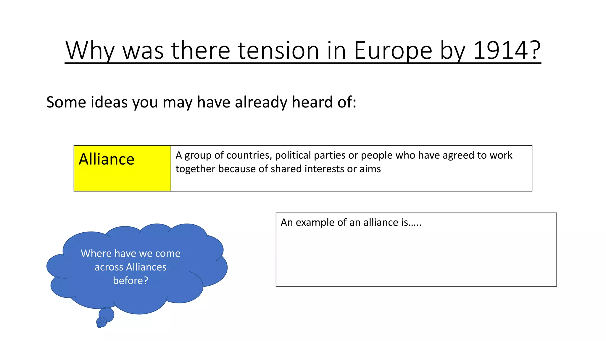 1. Long Term Causes of WW1.pptx