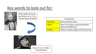 1. Long Term Causes of WW1.pptx