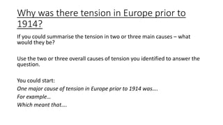 1. Long Term Causes of WW1.pptx