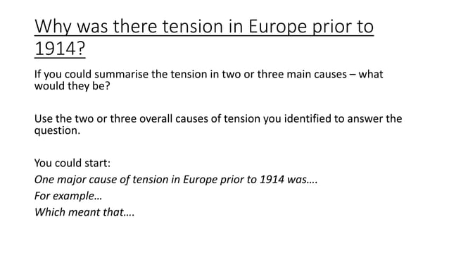1. Long Term Causes of WW1.pptx
