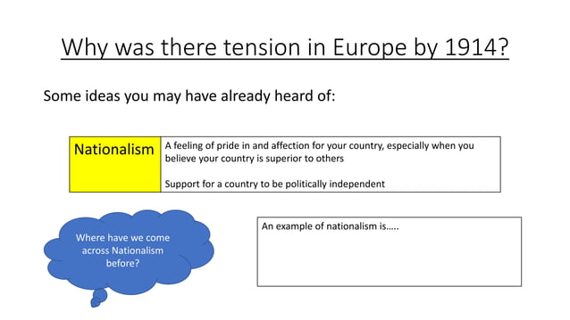 1. Long Term Causes of WW1.pptx