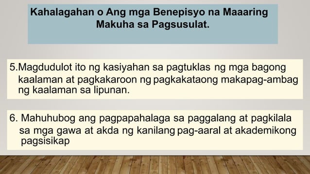 1.Katuturan, Layunin at Kahalagahan ng Pagsulat.pptx