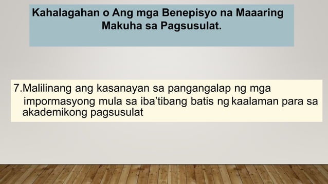 1.Katuturan, Layunin at Kahalagahan ng Pagsulat.pptx