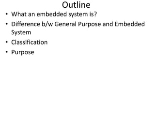 1. An Introduction to Embed Systems_DRKG.pptx | Computing | Technology ...