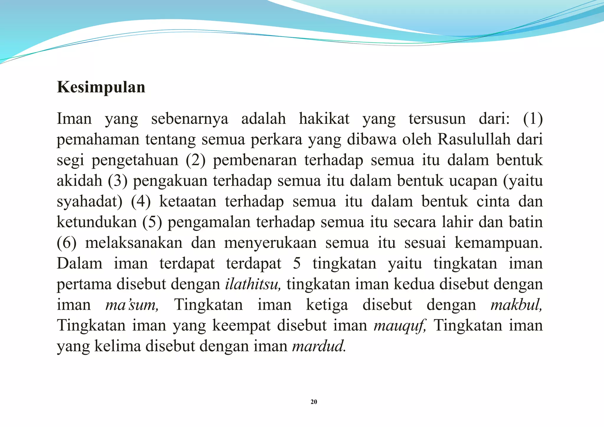 1. PENGERTIAN IMAN ISLAM DAN IHSAN.ppt