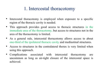 Surgical approahes to thorax.pptx