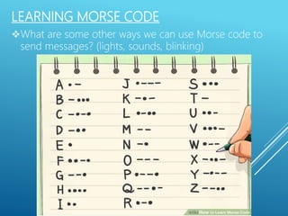 1.3 Morse Code.pptx