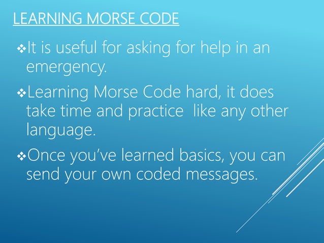 1.3 Morse Code.pptx